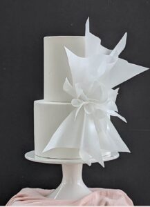 How to make Wafer Paper Cake Decor | Florea Cakes