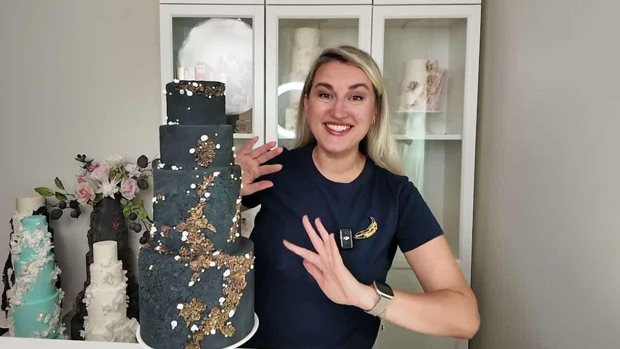 Modern Fondant Texture Tutorial for the Wedding Cake Designer